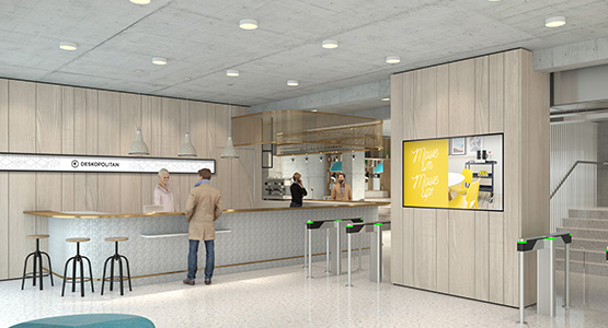 Deskopolitan - Espace de coworking premium à Paris.